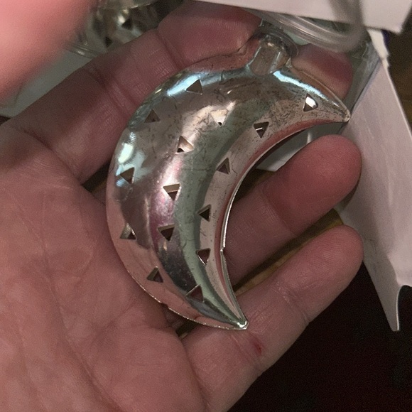 Urban Outfitters | Accents | Nib Crescent Moon Silver Metal 5 Ft L ...